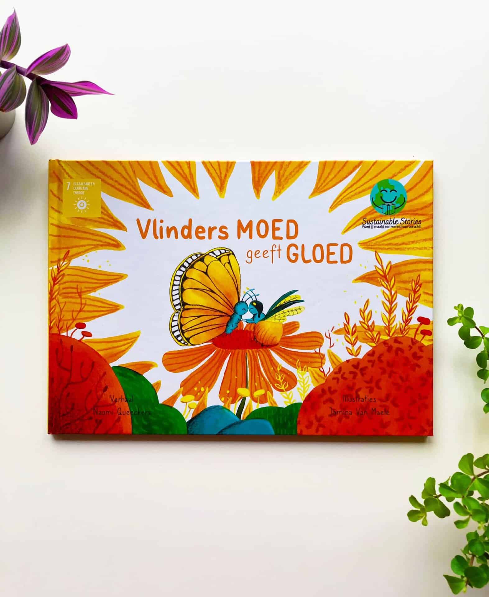 Doeboek - Vlinders moed geeft gloed - Sustainable Stories
