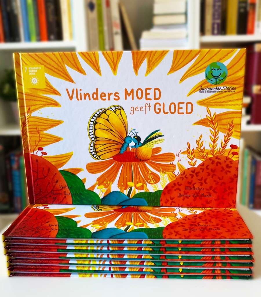 Doeboek - Vlinders moed geeft gloed - Sustainable Stories